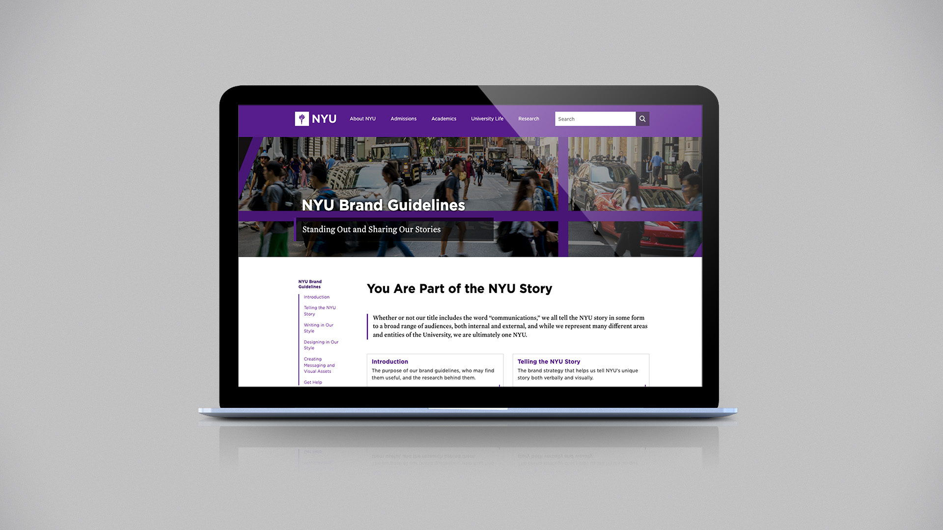 NYU Brand Identity - CourtneyCo